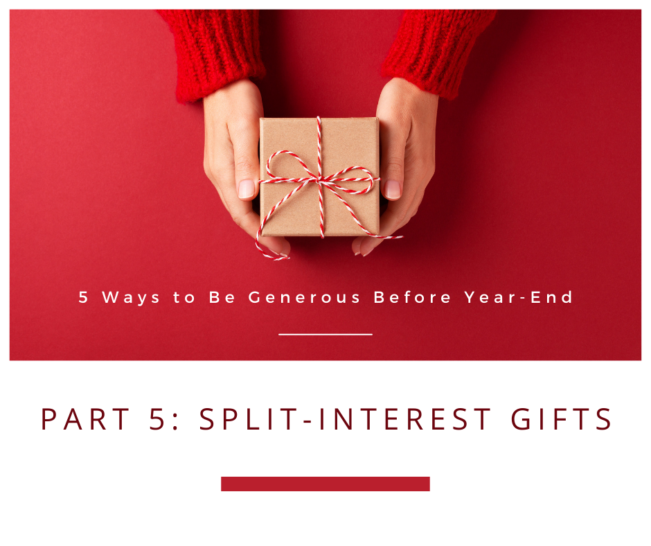 4th Quarter Series: 5 Ways to Be Generous Before Year-End, Part 5 ...