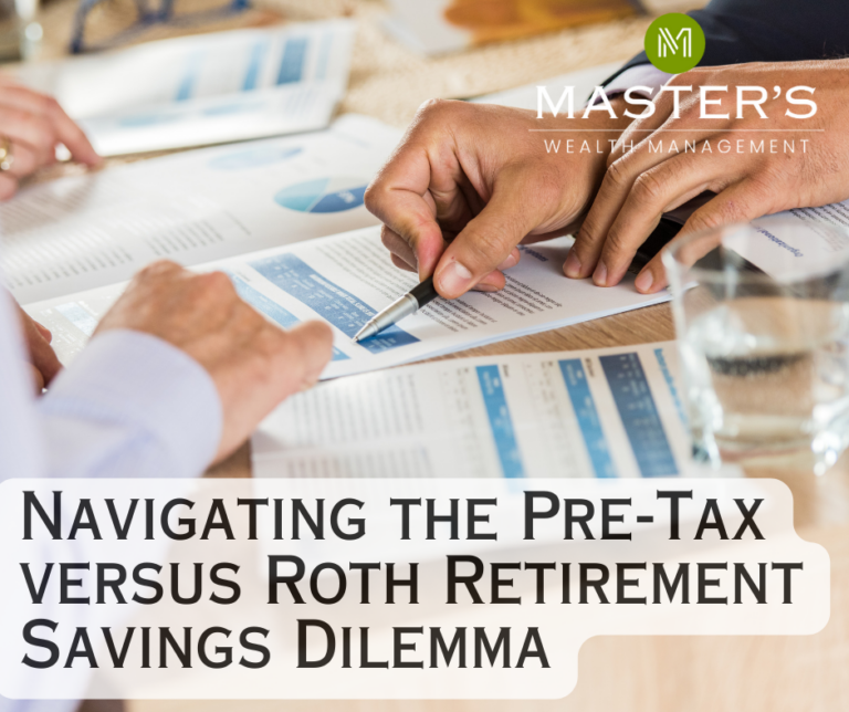 Navigating the Pre-Tax versus Roth Retirement Savings Dilemma - Masters ...